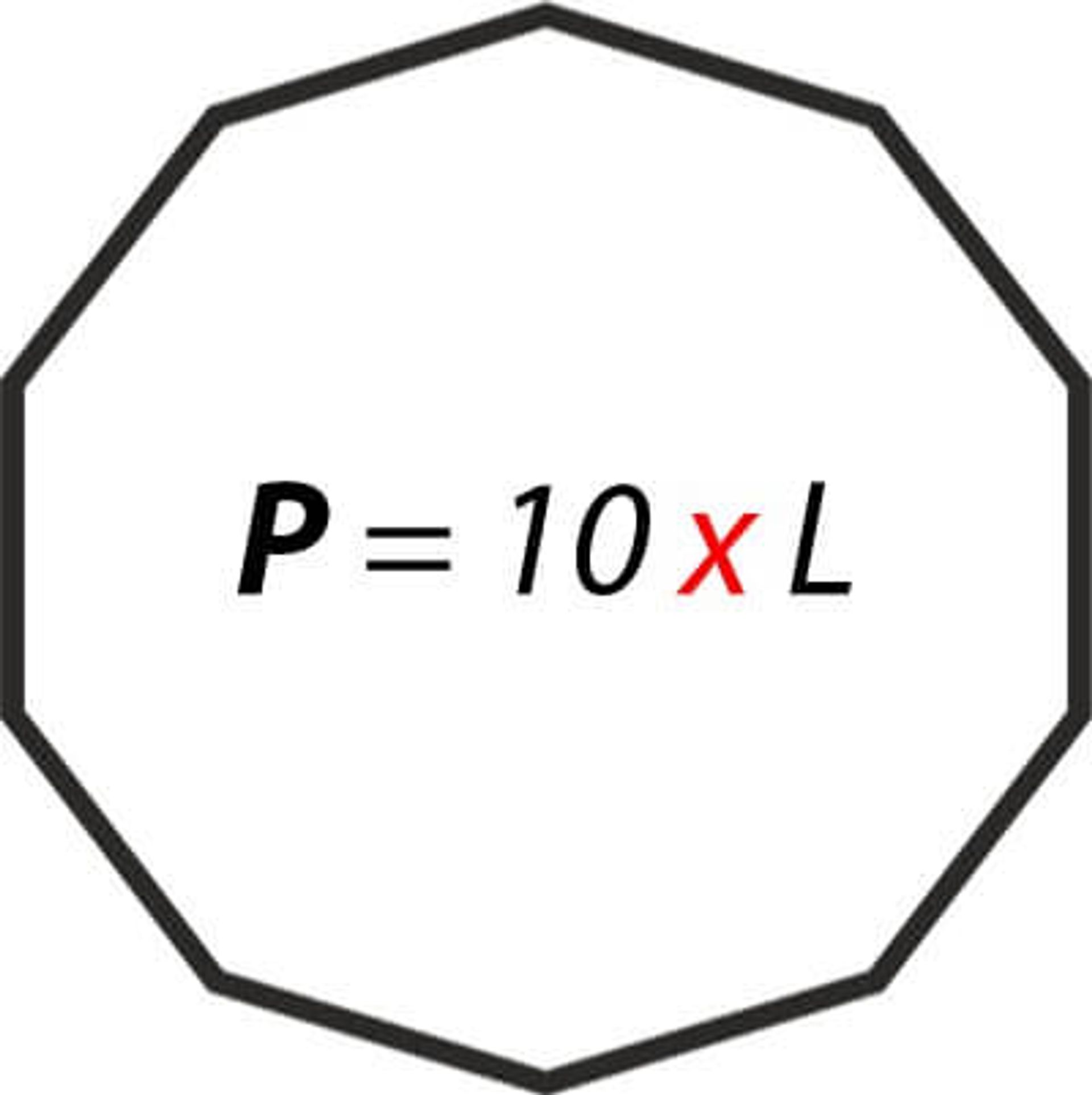 El decágono, la figura geométrica de 10 lados - pasalo.es