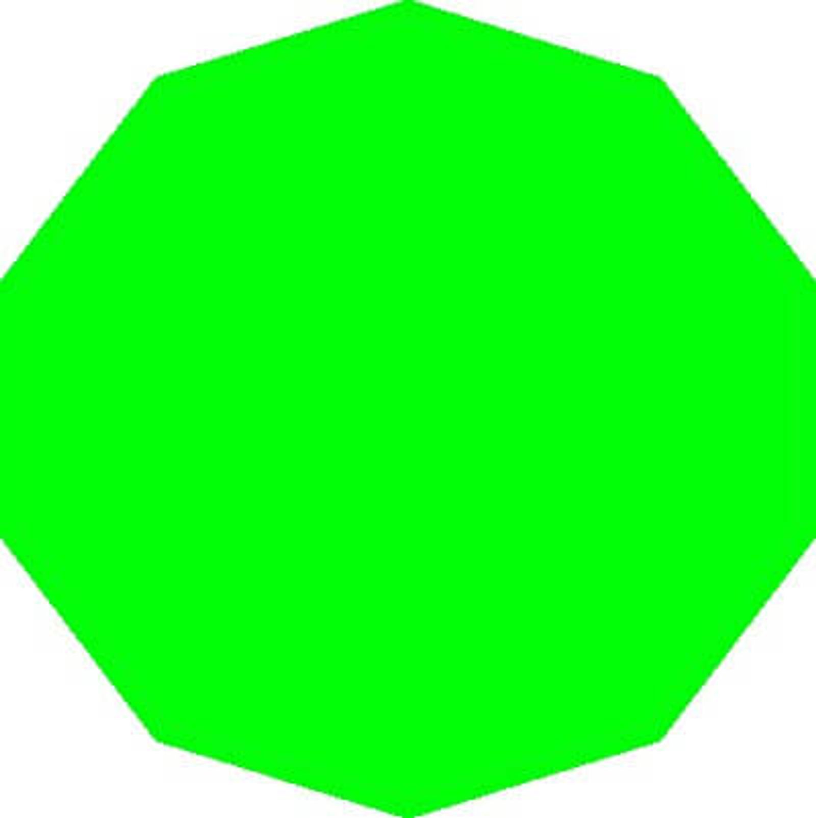 El decágono, la figura geométrica de 10 lados - pasalo.es