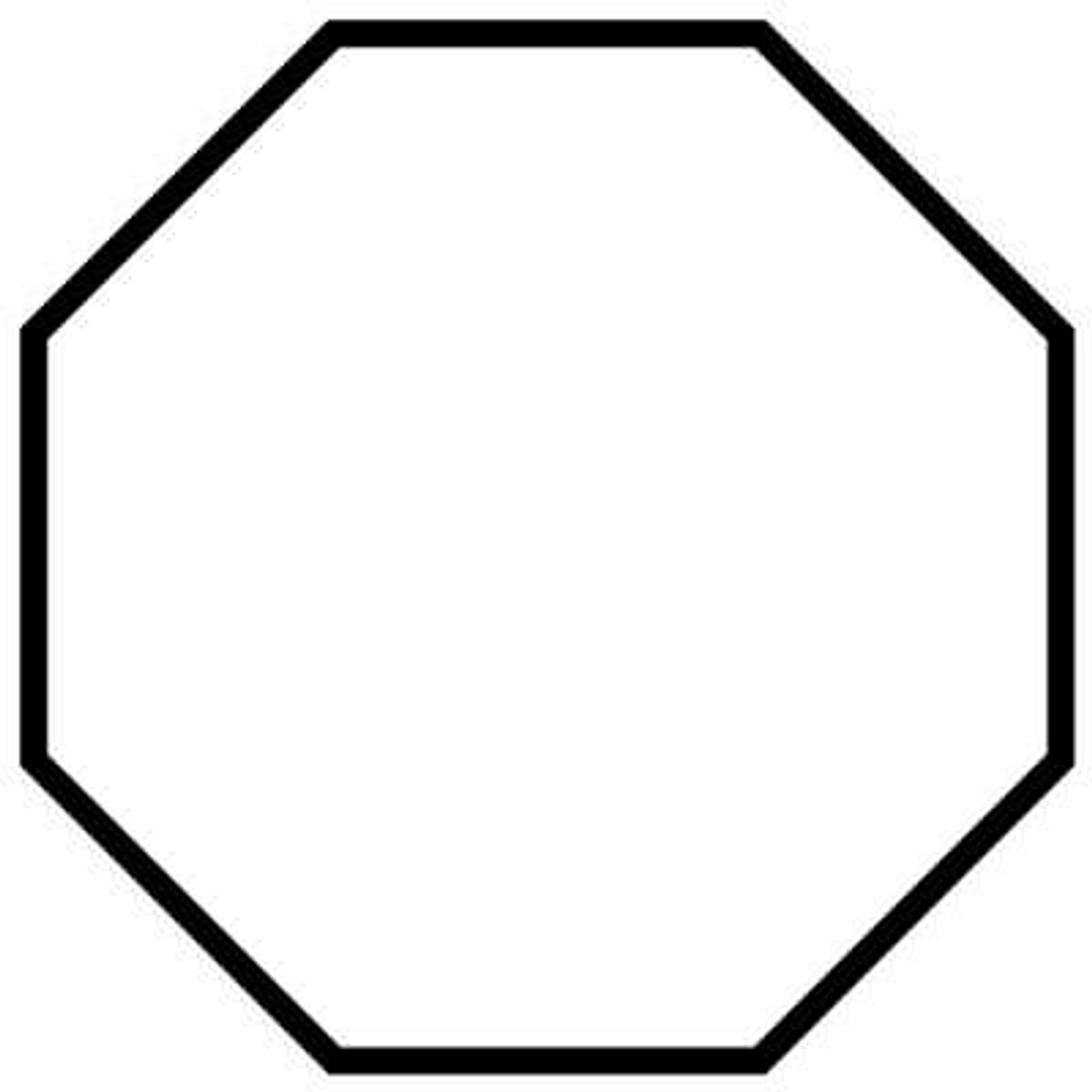 Octágono: ángulos, fórmula del área y del perímetro - pasalo.es