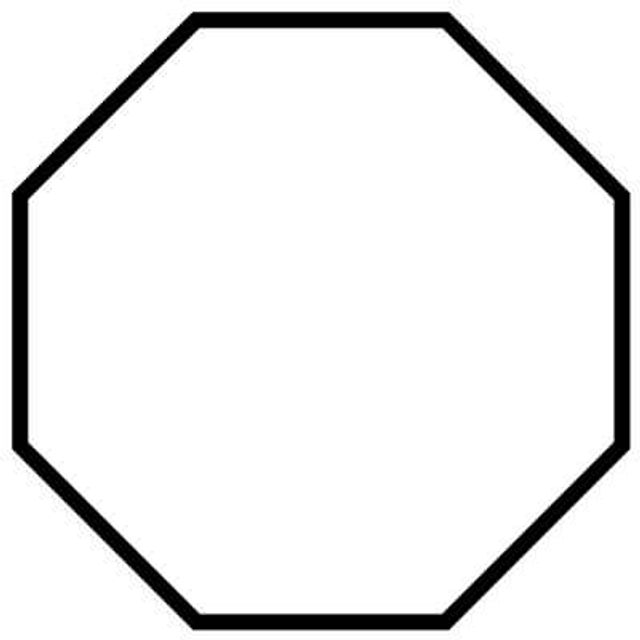 Octágono: ángulos, fórmula del área y del perímetro - pasalo.es
